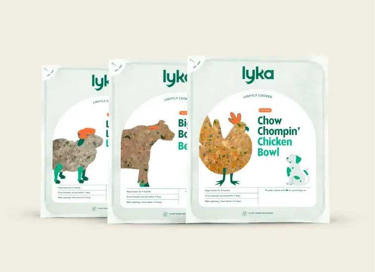 Healthy & Natural Human-Grade Dog Food | Lyka Pet Food | Lyka Pet Food